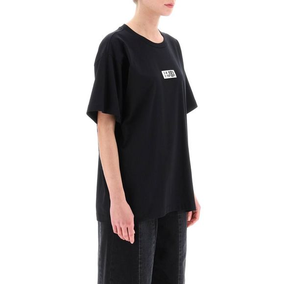 MM6 Maison Martin Margiela | Tops | Mm6 Maison Margiela Numeric Logo Label Tshirt | Poshmark